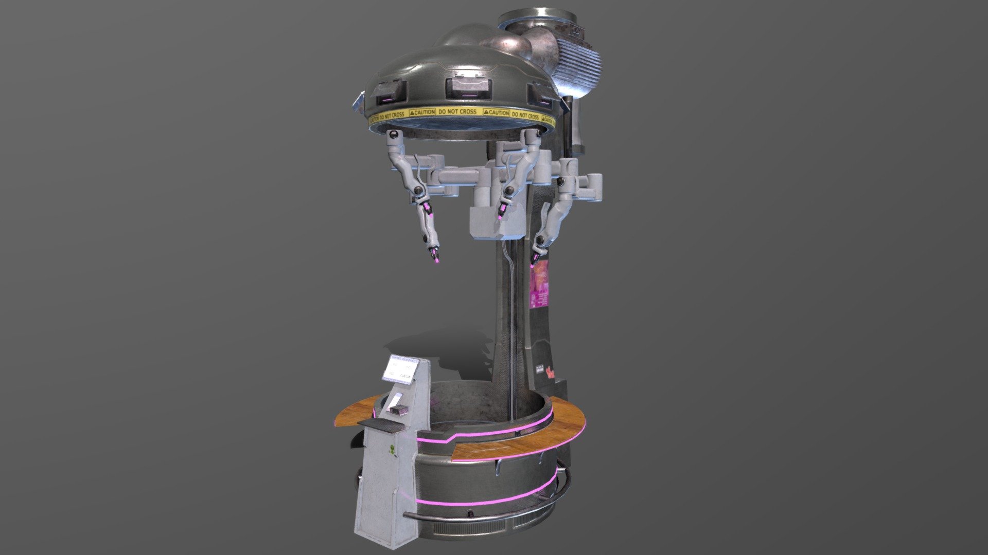 Hologram projector - 3D model by Freya Spes (@freyaspes) [9c69a5a ...