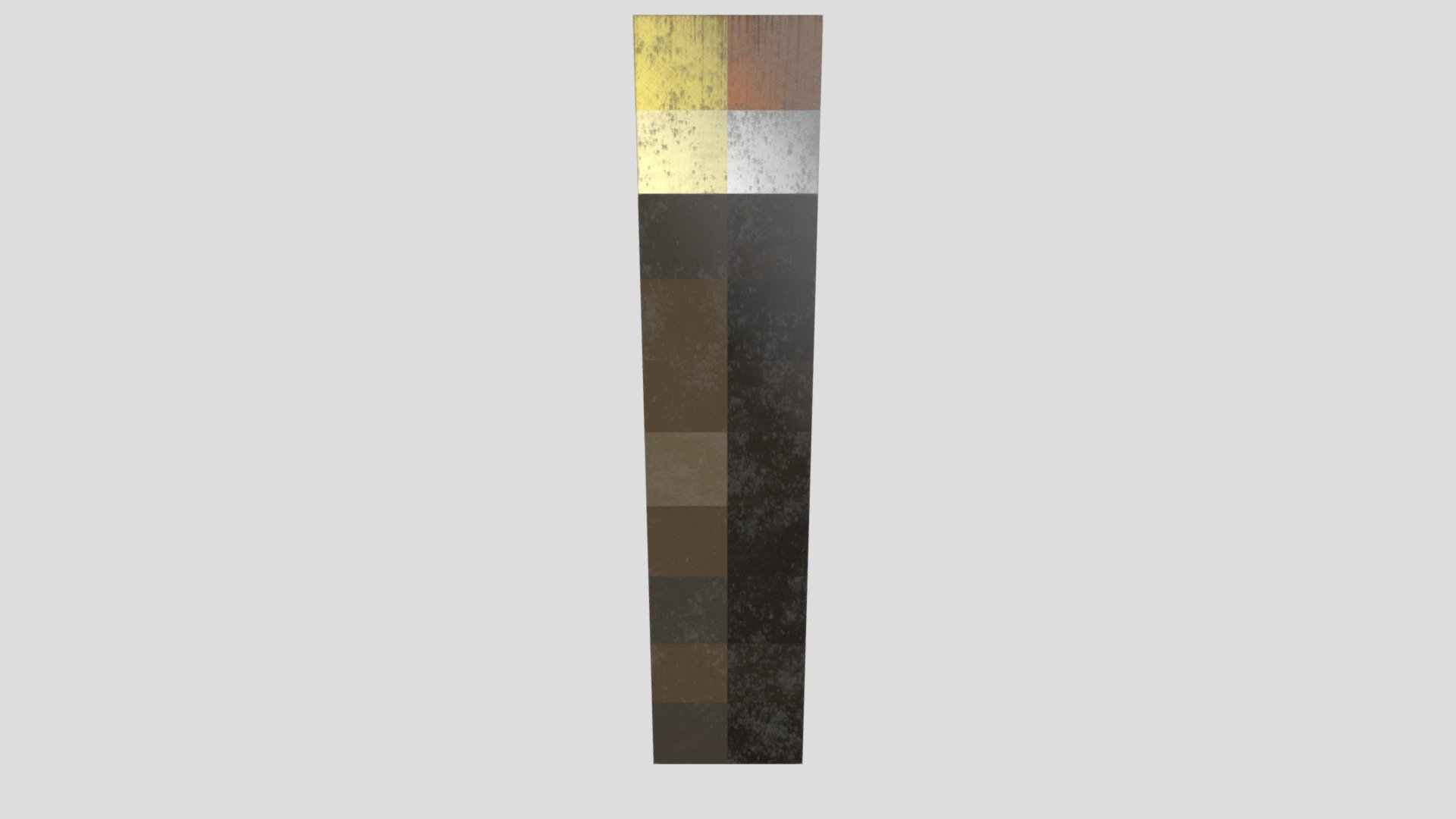 Minecraft Torch ( Antorcha de Minecraft ) - 3D model by AbiArts ...