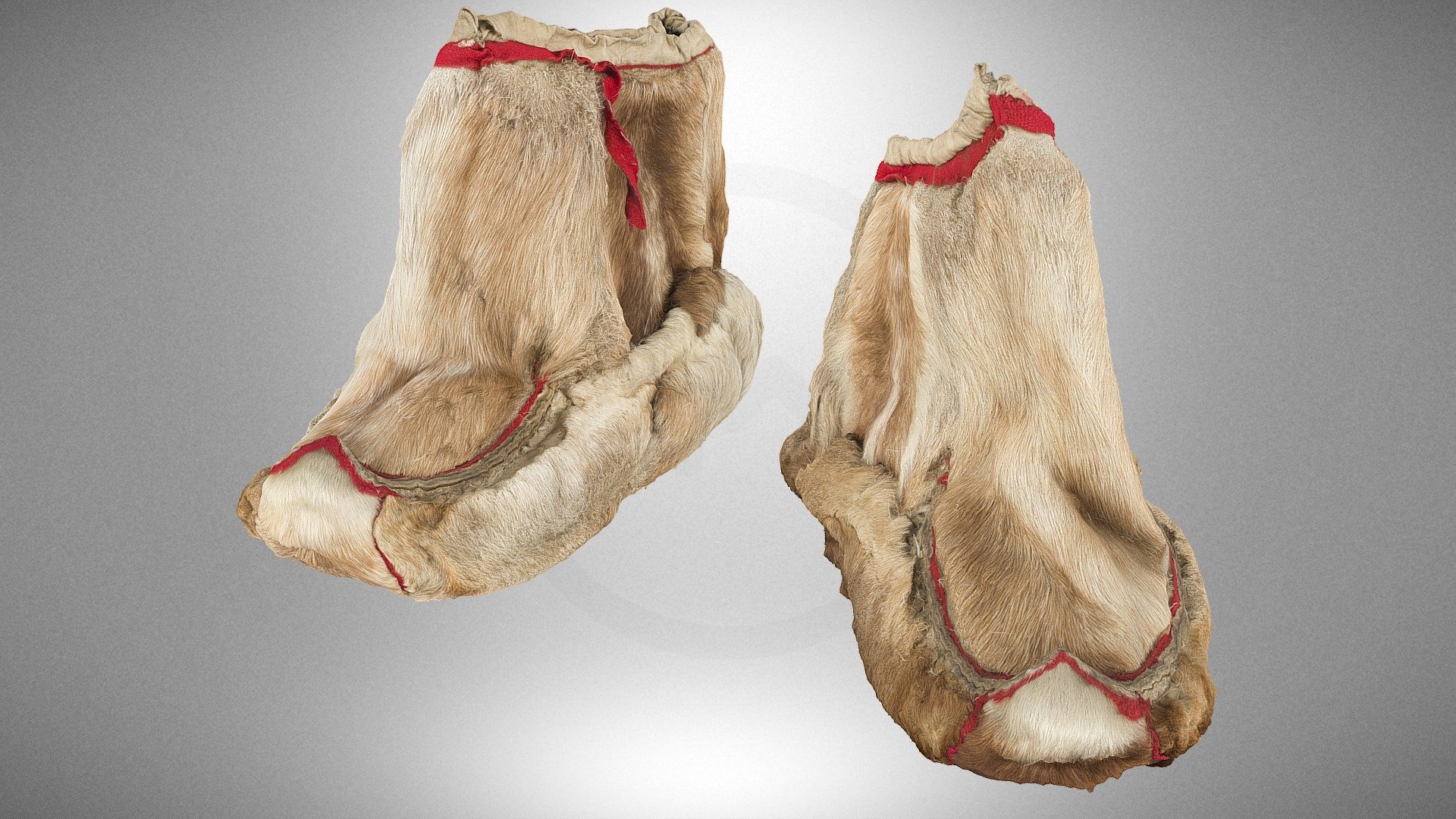 Sami footwear - Download Free 3D model by Virtual Museums of Małopolska ...