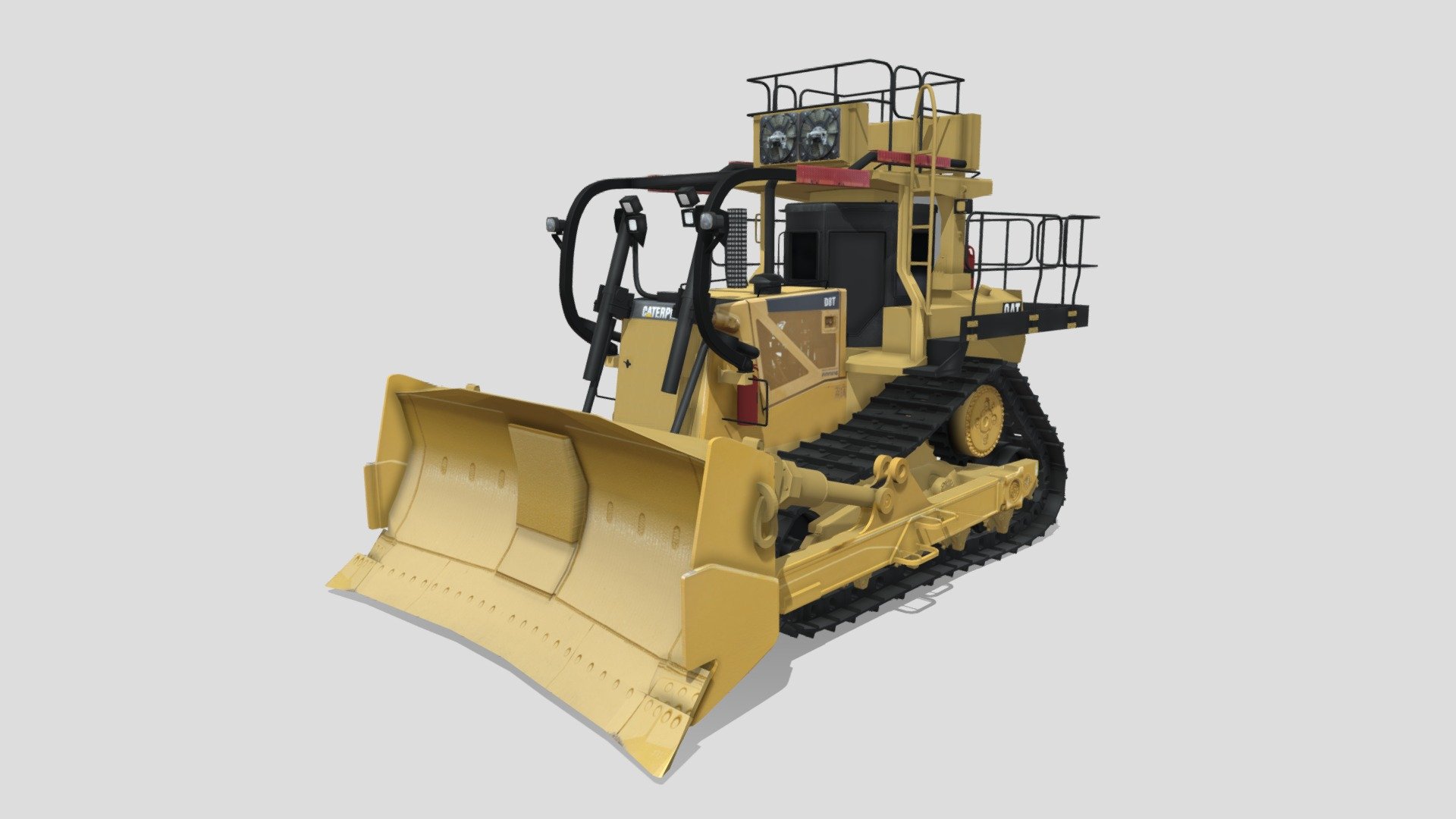 CAT D8 Dozer - 3D model by The Learning Network (@TheLearningNetwork ...