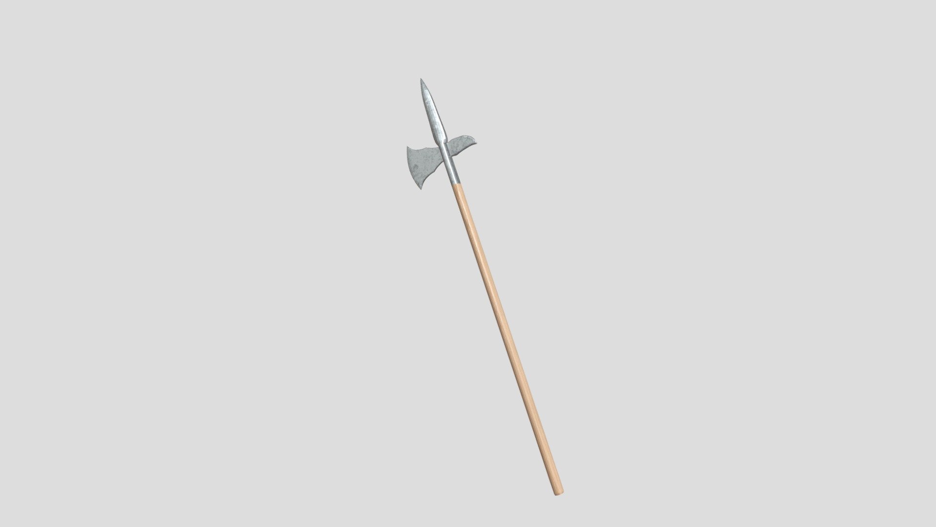 Halberd - 3D model by MS-101 [9c6aa78] - Sketchfab
