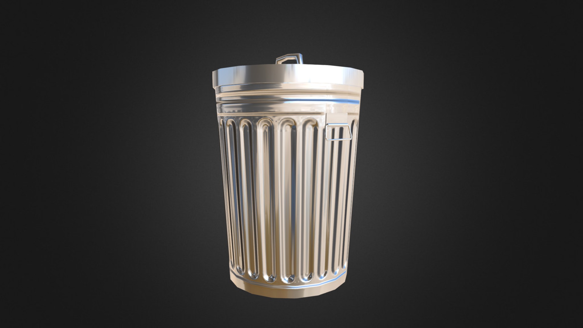 Lata de Lixo Realista (LOWPOLY) - 3D model by Carlbon 3D (@3DCarlbon ...