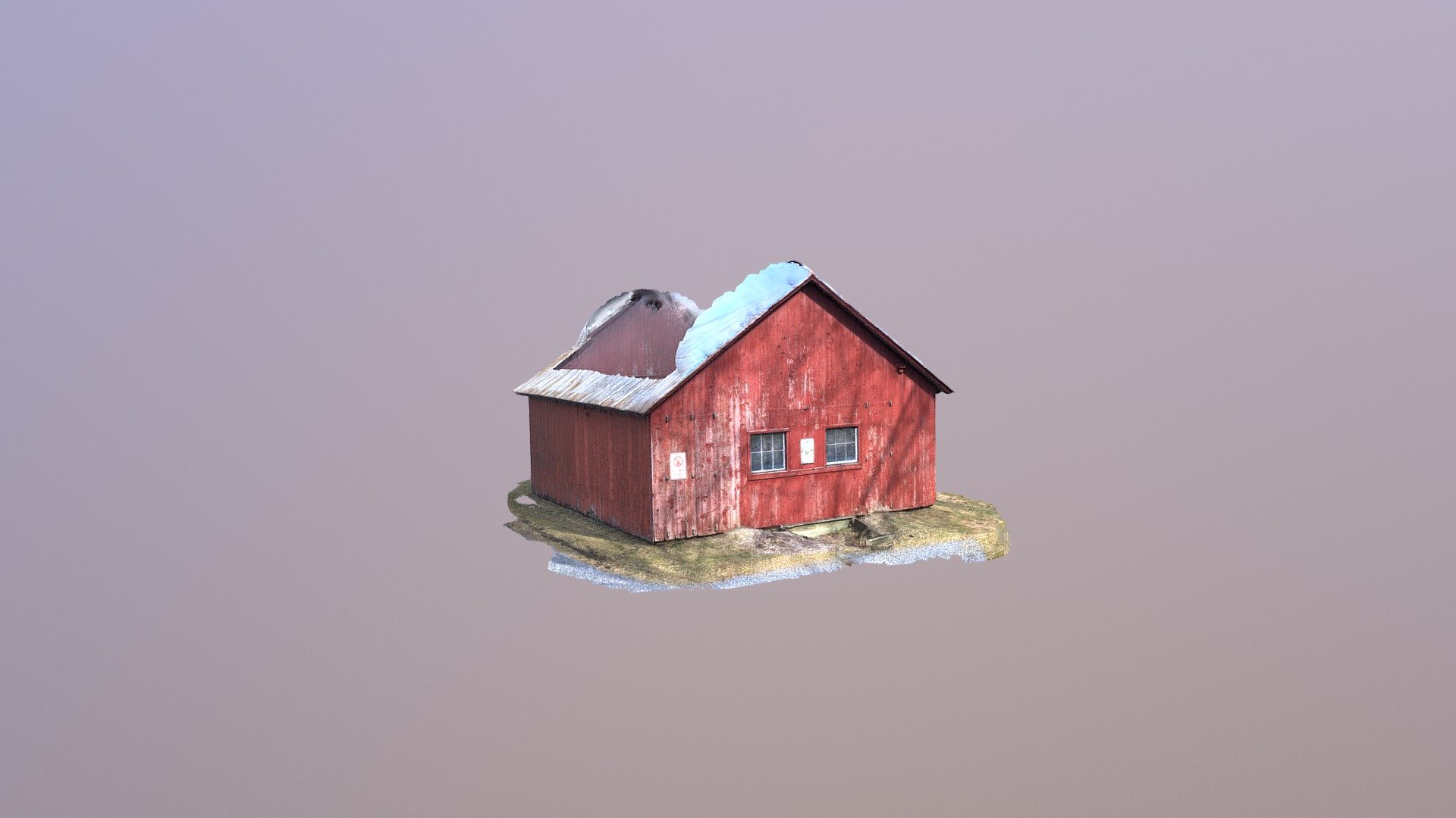 Red Barn at the Robert Frost Stone House - 3D model by Bennington3D ...