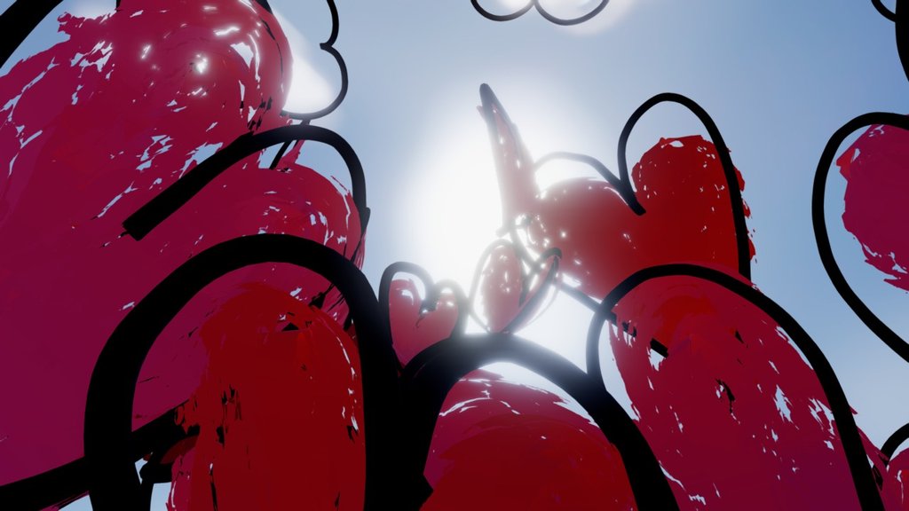 Floaty Heart Cloud 2 - 3D model by Inside The Robot (@insidetherobot ...
