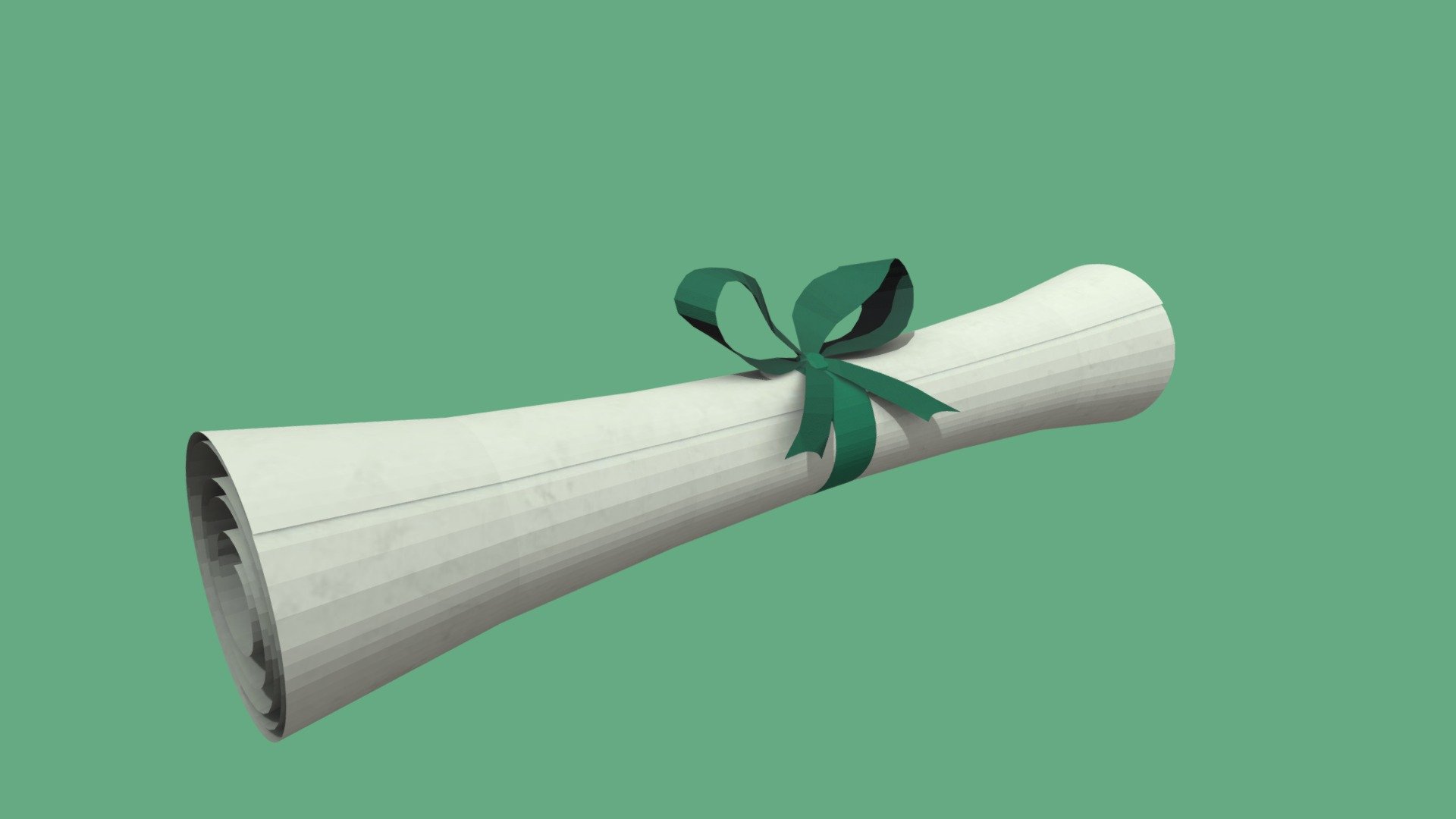 Diploma [Commission #2] - 3D model by Memorie [9c6d25d] - Sketchfab