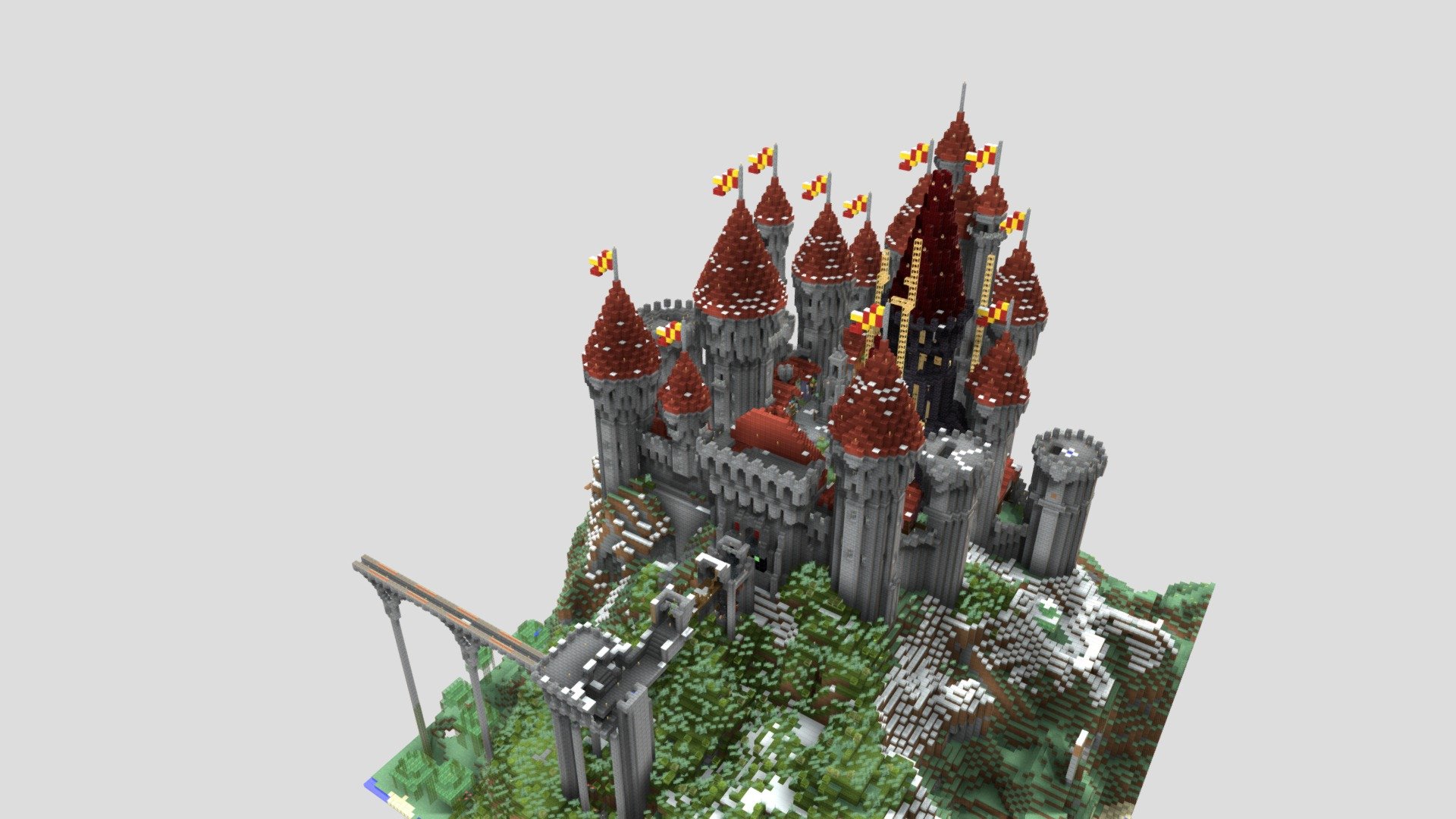 fortress - Download Free 3D model by victormines [9c6e665] - Sketchfab
