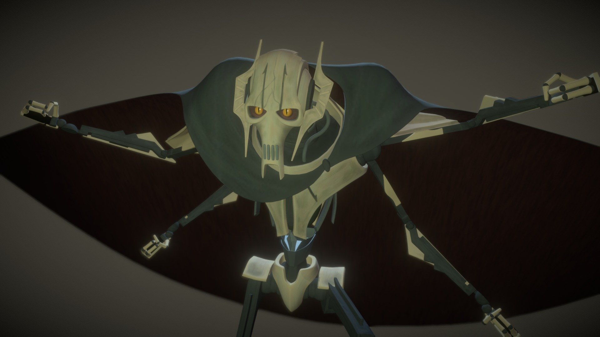 General Grievous - Bad Batch WIP - 3D model by Eddie Roach (@eddie.roach) [9c6fcf7] - Sketchfab