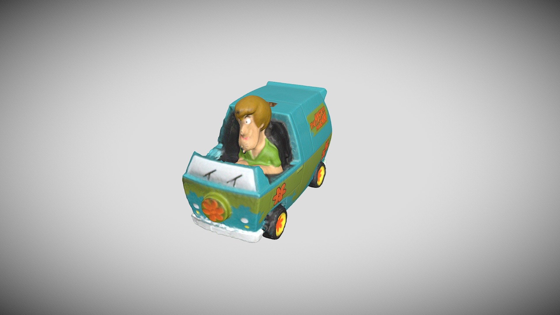 The mystery machine - 3D model by Southampton Cultural Services ...