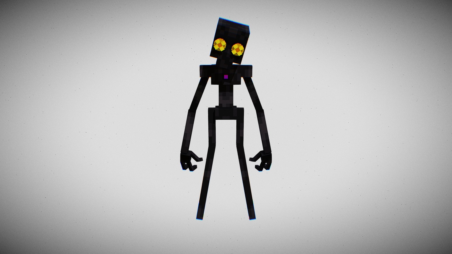 Enderman Redesign - 3D model by Ez3z [9c71330] - Sketchfab