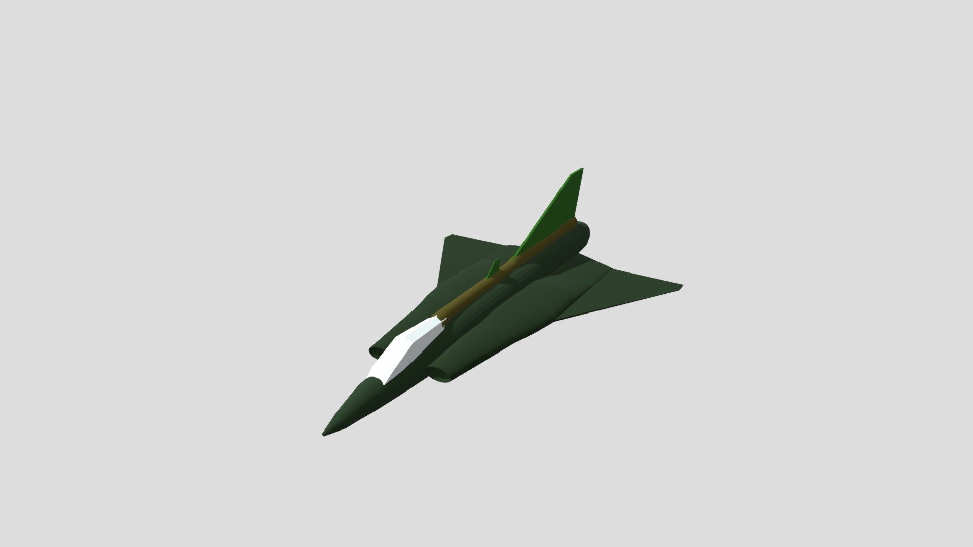 J35 Draken mid poly - Download Free 3D model by CreaDX [9c71614 ...