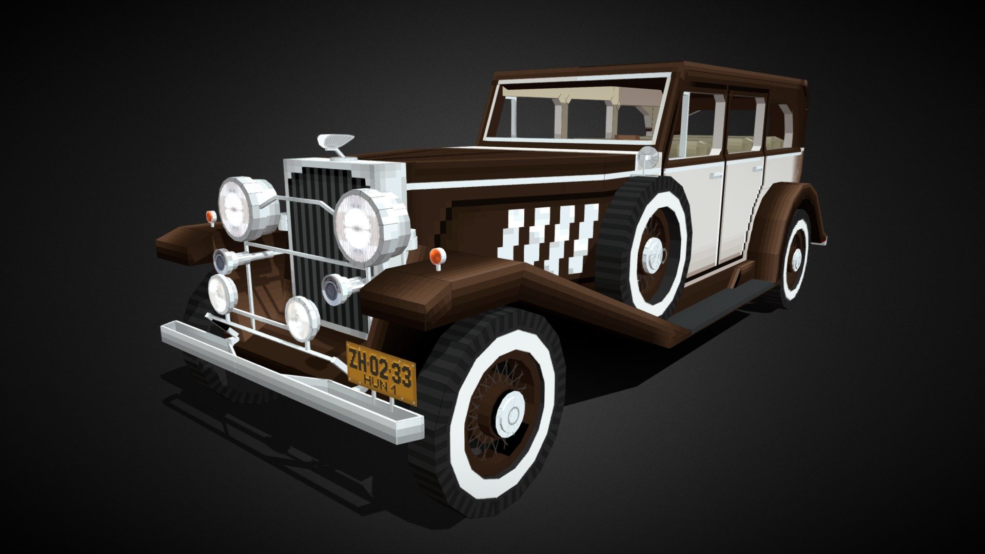 Cadillac V16 (Minecraft Model) - 3D model by chabArt (@chabinho ...