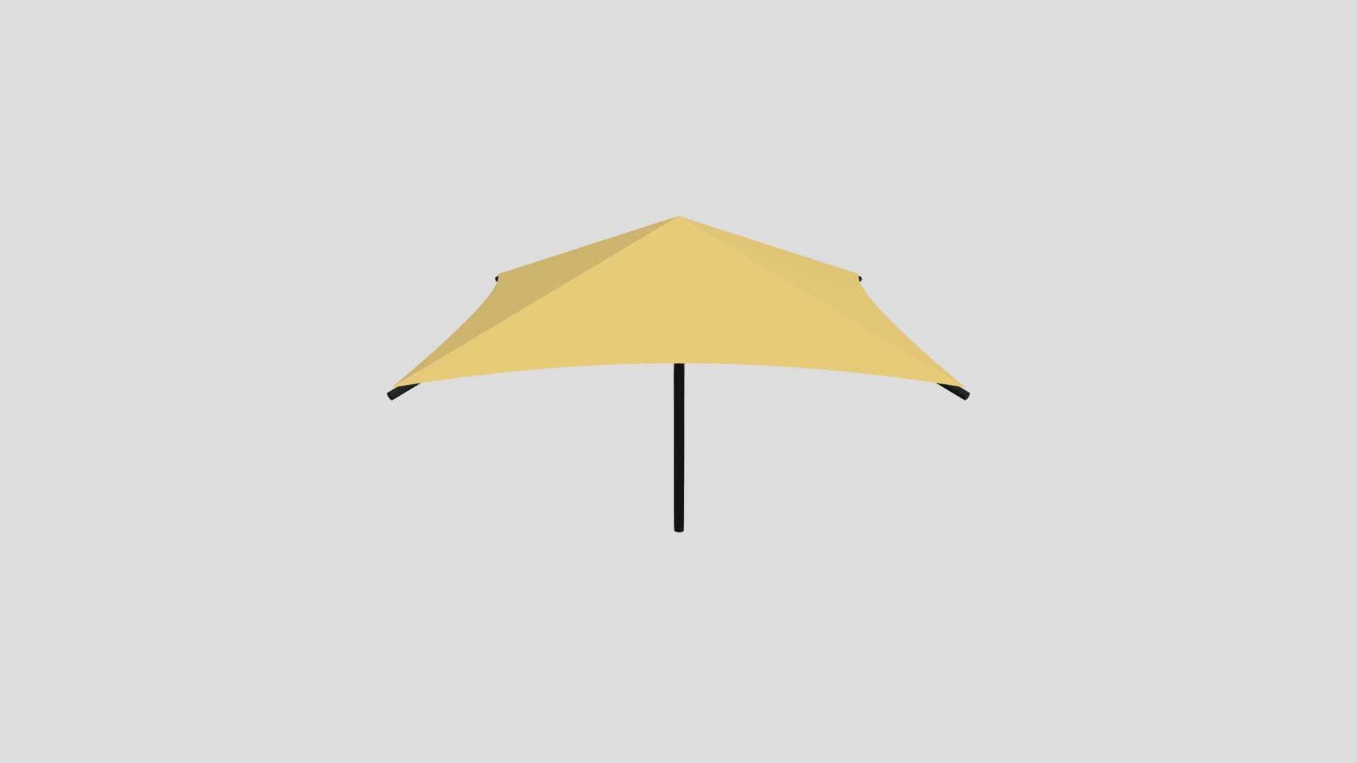 Single Column Umbrella - Standard - Download Free 3D model by Shade ...