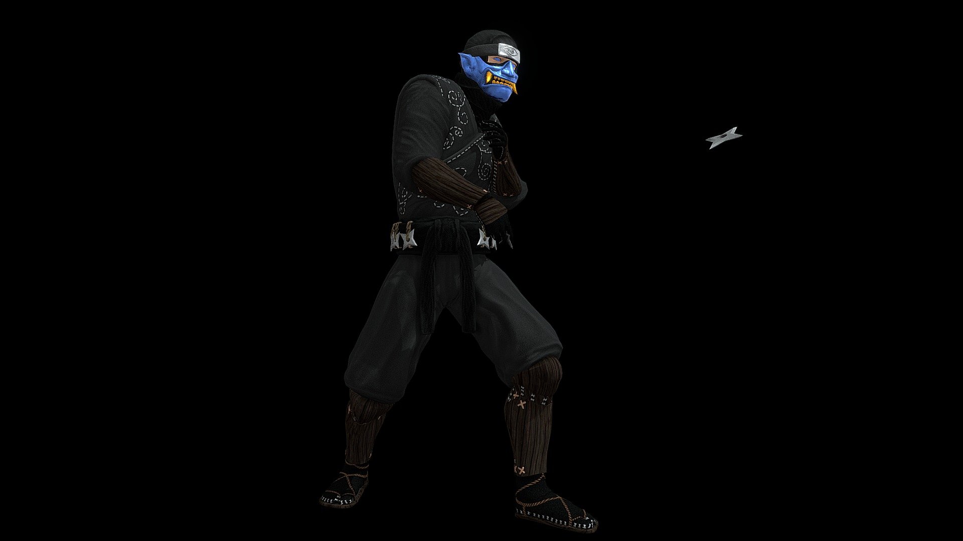 Stealth Ninja 3.0 - 3D model by UnrealAssets.io (@metacaptain) [9c76f22 ...