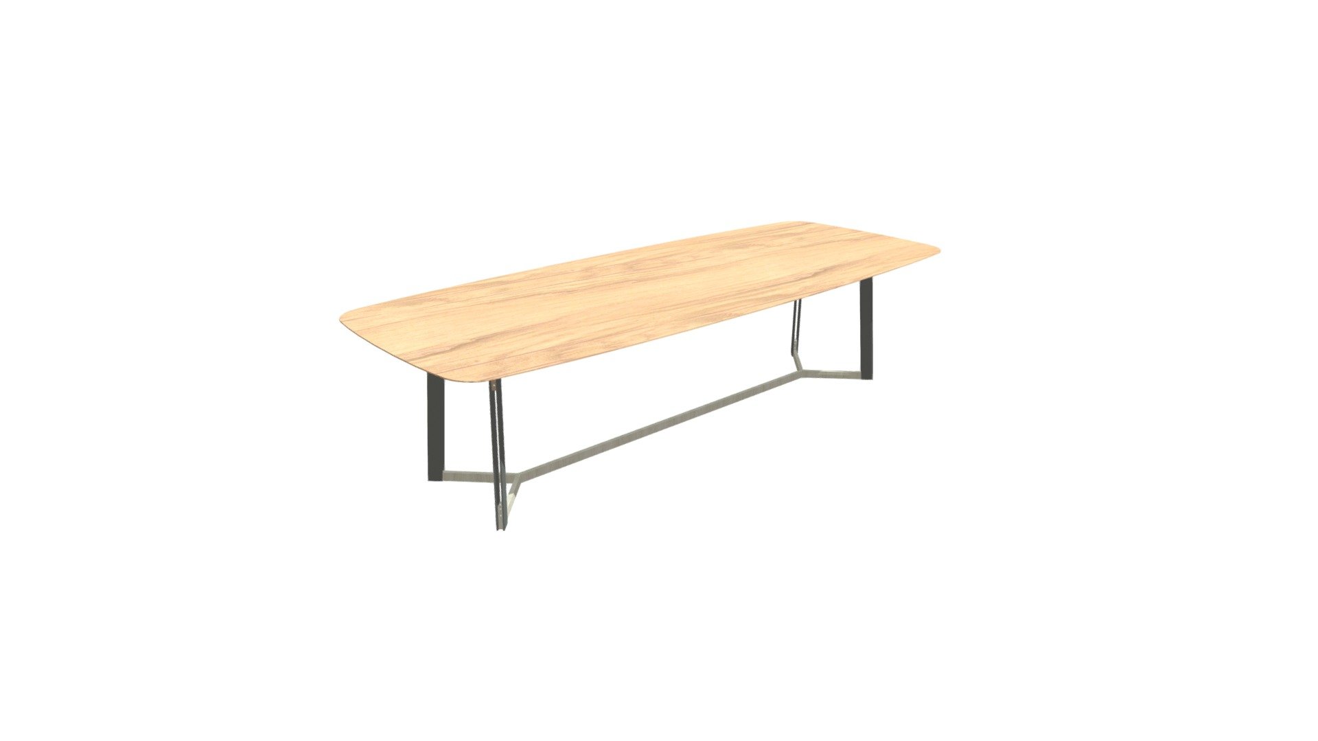 MESA JANTAR GRIAN RETANGULAR MIX HADRA AGAVE - Download Free 3D model ...