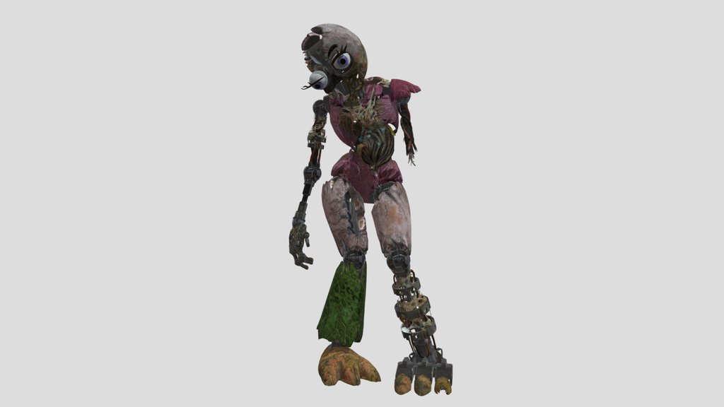 My Glamrock Chica Models - A 3D model collection by RoxanneTheArtist945 ...