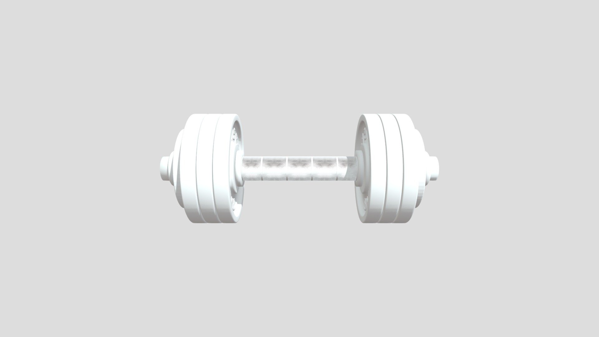 Dumbells - Untextured - Download Free 3D model by Official Chaos Studio ...