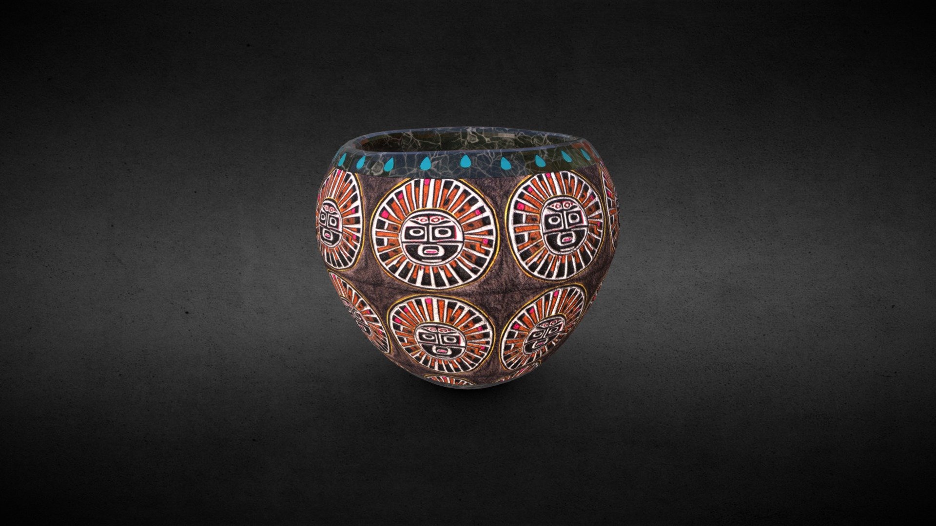 aztec jar 5 - Buy Royalty Free 3D model by mikegarciadigitalart ...