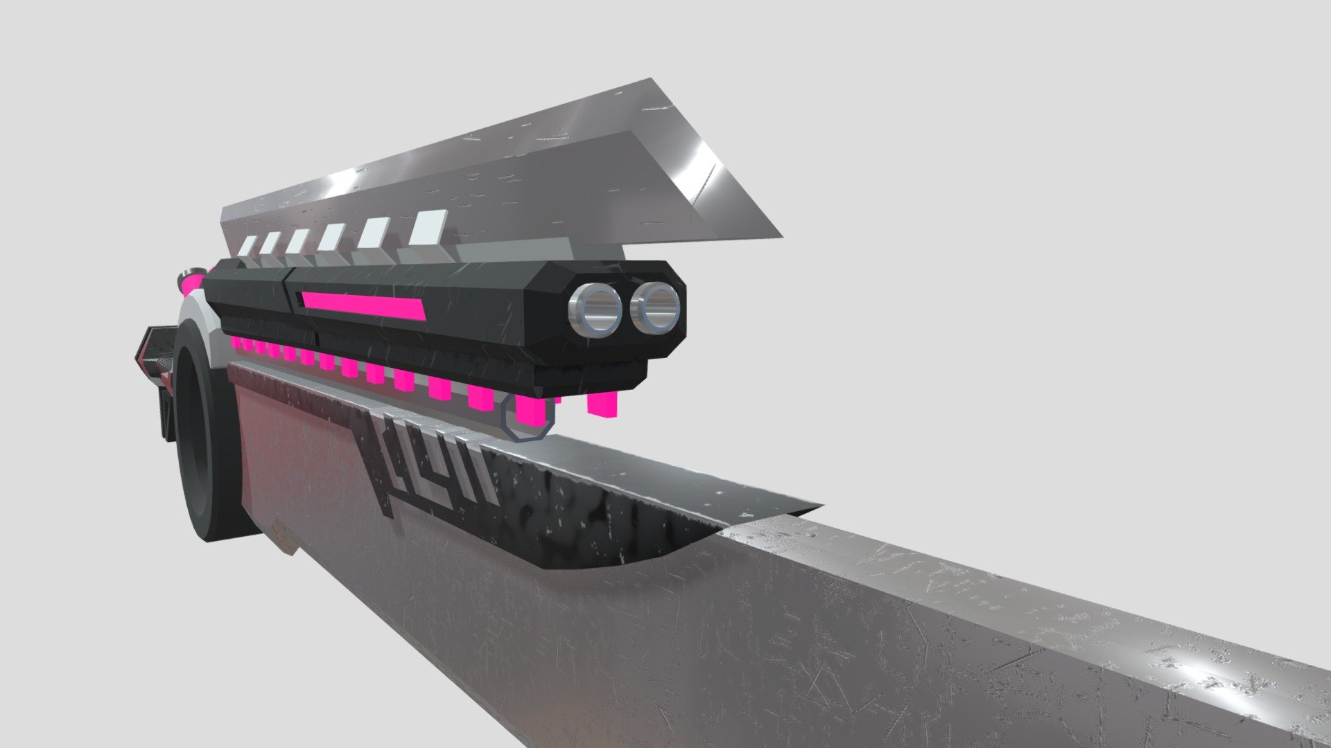 Hybrid Gun - 3D model by Alv (@Alvvalent) [9c78356] - Sketchfab