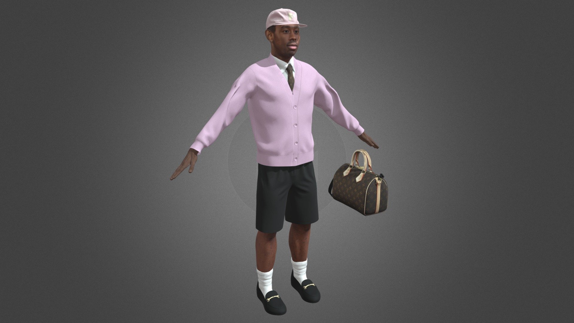 Tyler The Creator 3D Model - 3D model by Dimitri Vallein ...