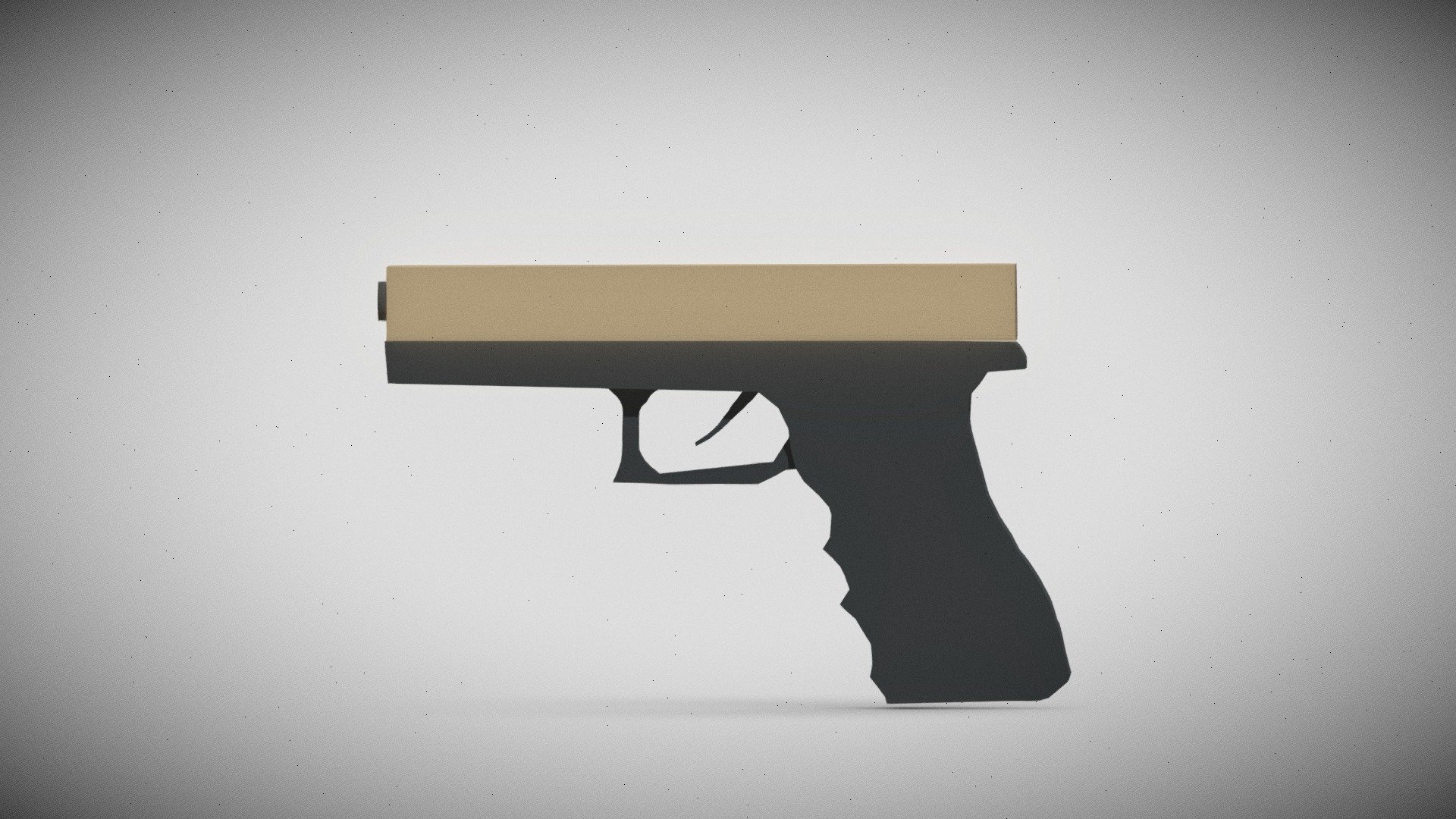 Simple Gun - Download Free 3D model by Tha Studio Entertainment ...