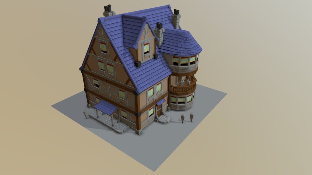 Village Module test - 3D model by Skribbl [9c81934] - Sketchfab