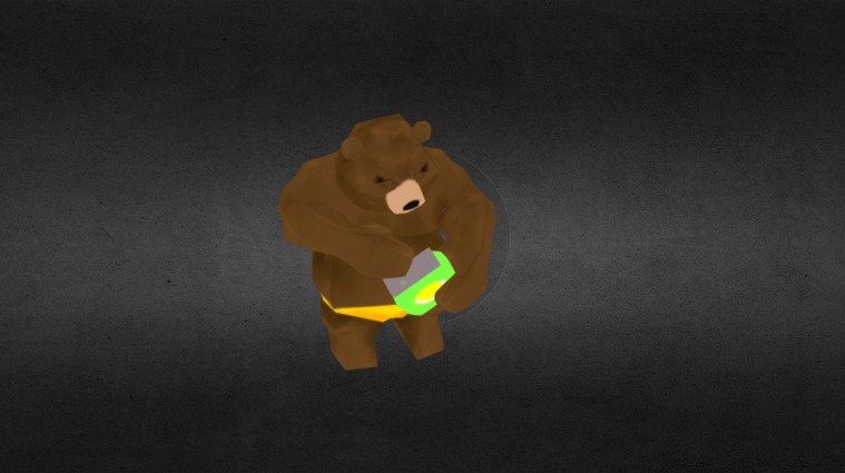 Oso Pardo2 - 3D model by adrian9004 [9c82707] - Sketchfab