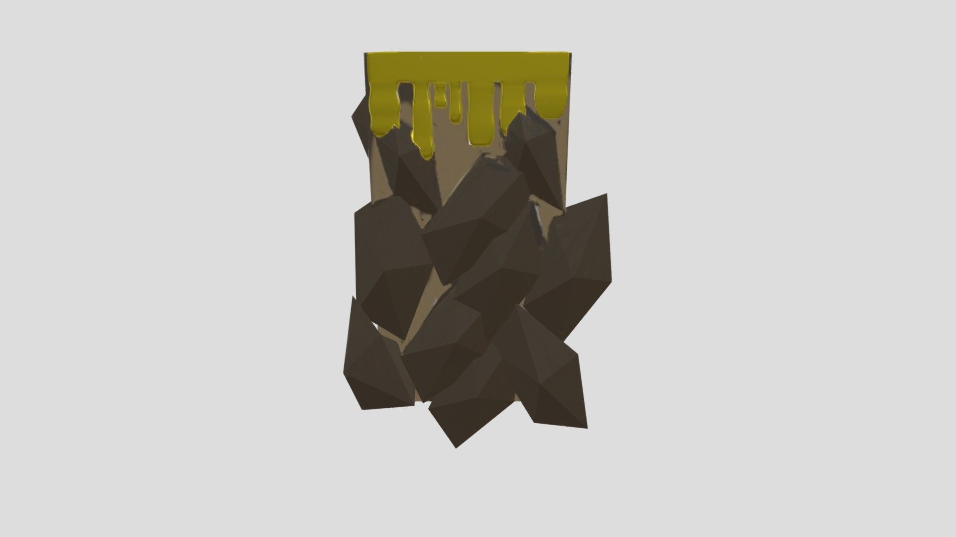 Rock Drip - 3D model by StaceyFeil [9c85b0f] - Sketchfab