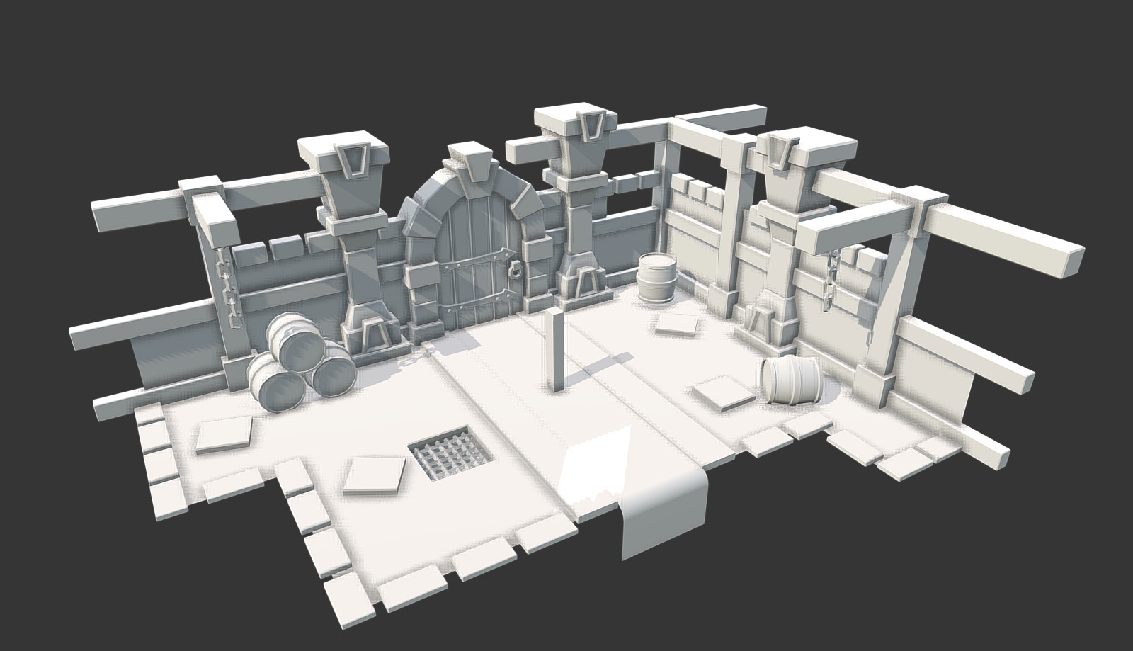 Dungeon progress - 3D model by Slayer4Demons [9c87159] - Sketchfab