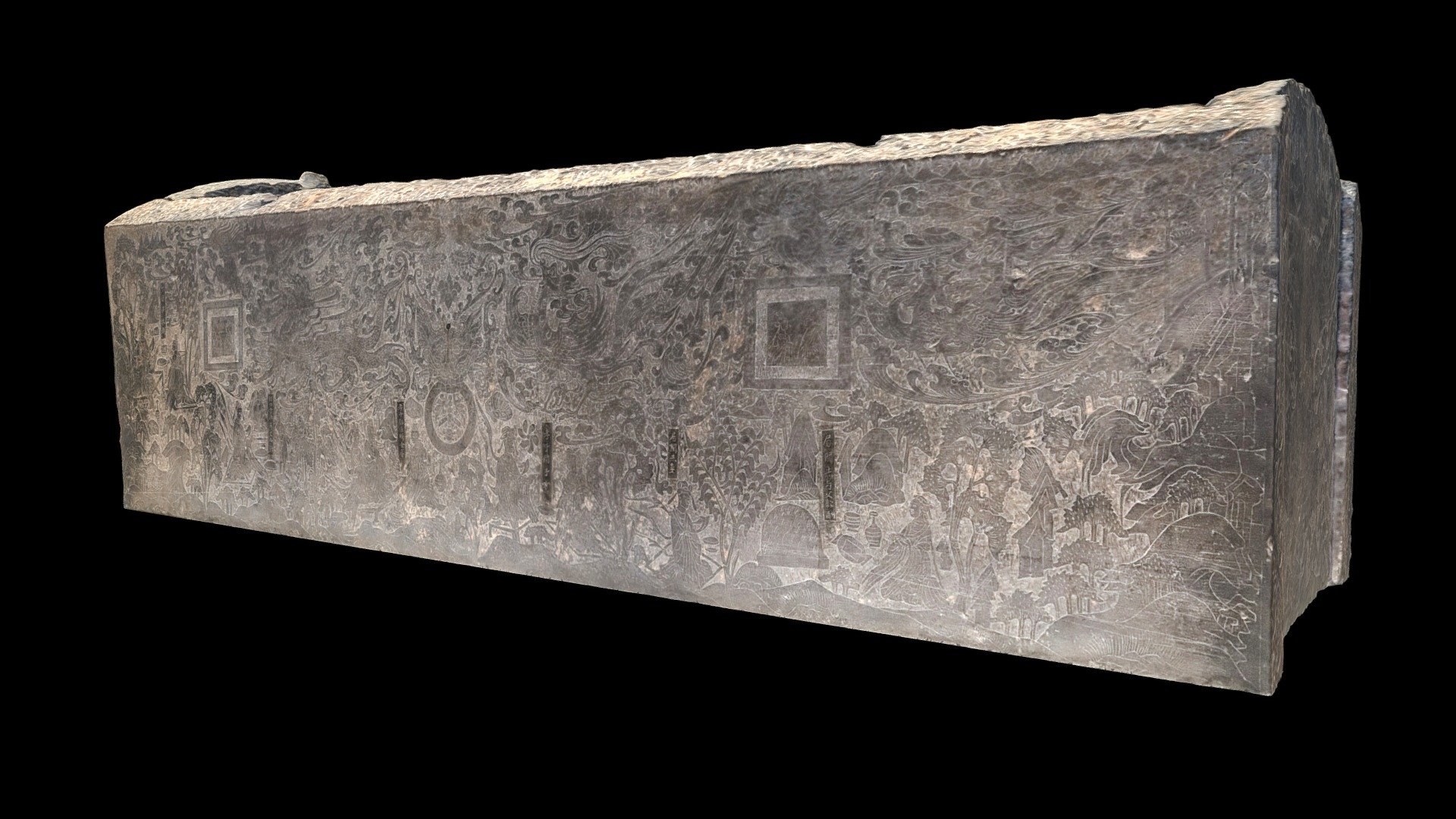 Sarcophagus of Prince Yuan Mi - 3D model by danderson4 [9c87325 ...