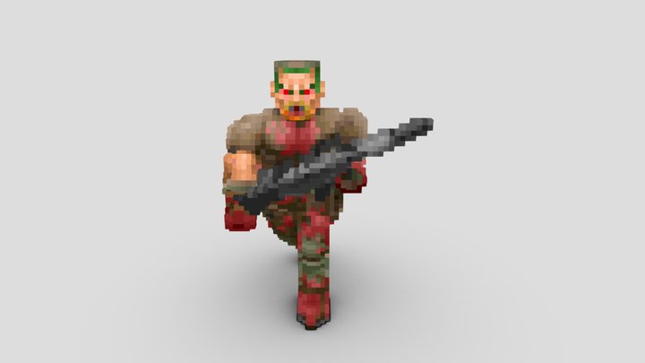 Gzdoom 3D models - Sketchfab