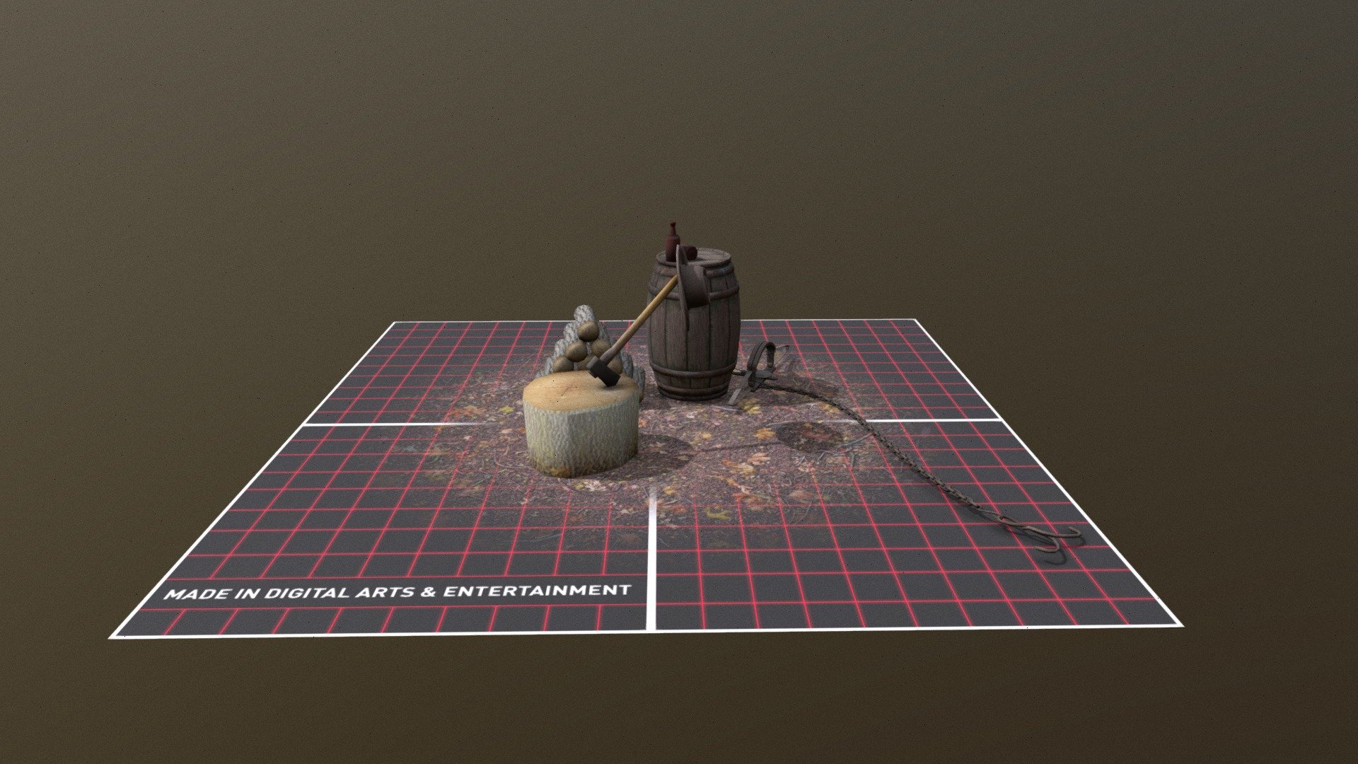 DAE 5 Finished props - FOREST LONER - 3D model by Sven Bartyla ...