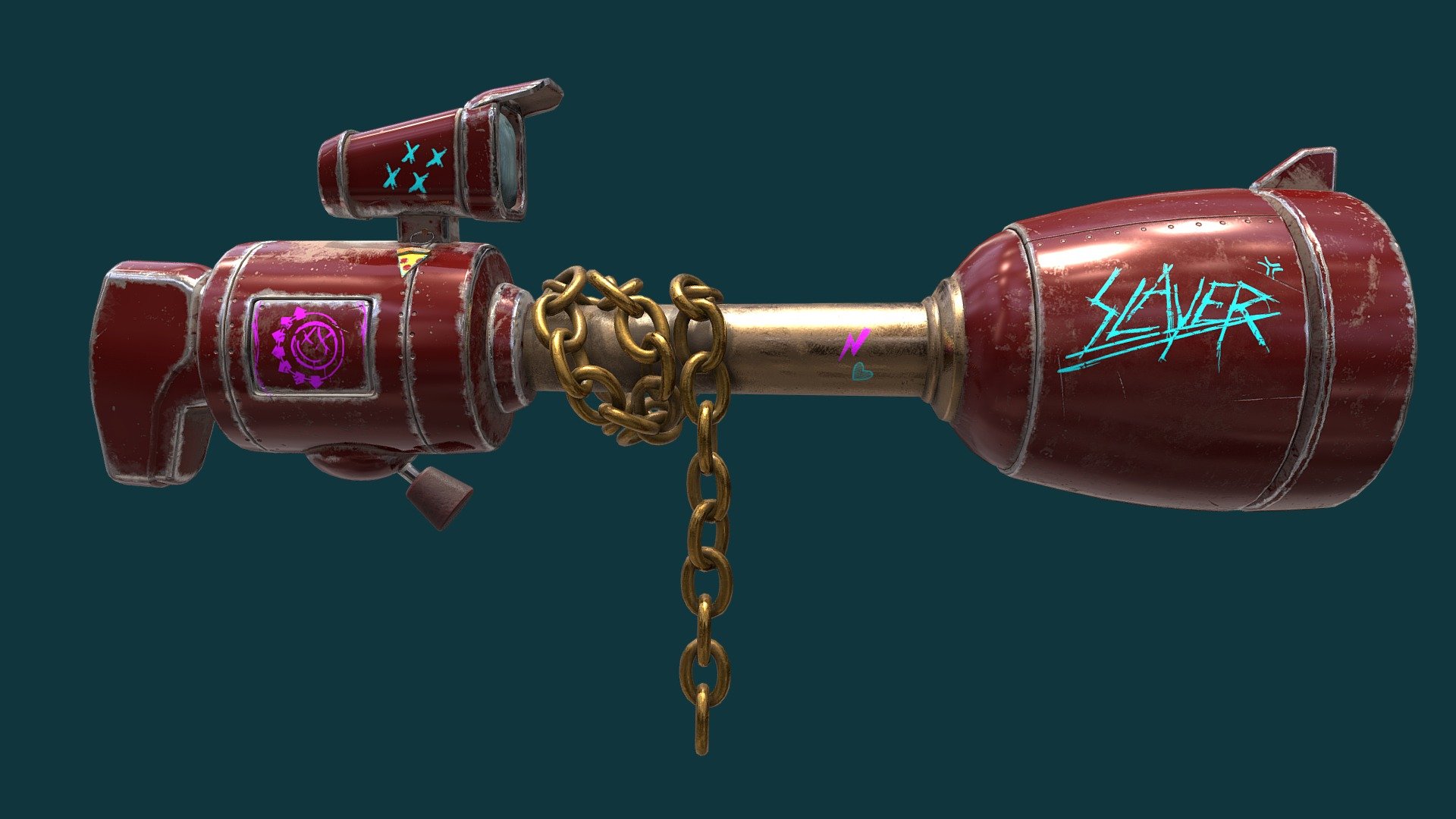 Stylized Sniper - Buy Royalty Free 3D model by Hamzeh Jafari ...
