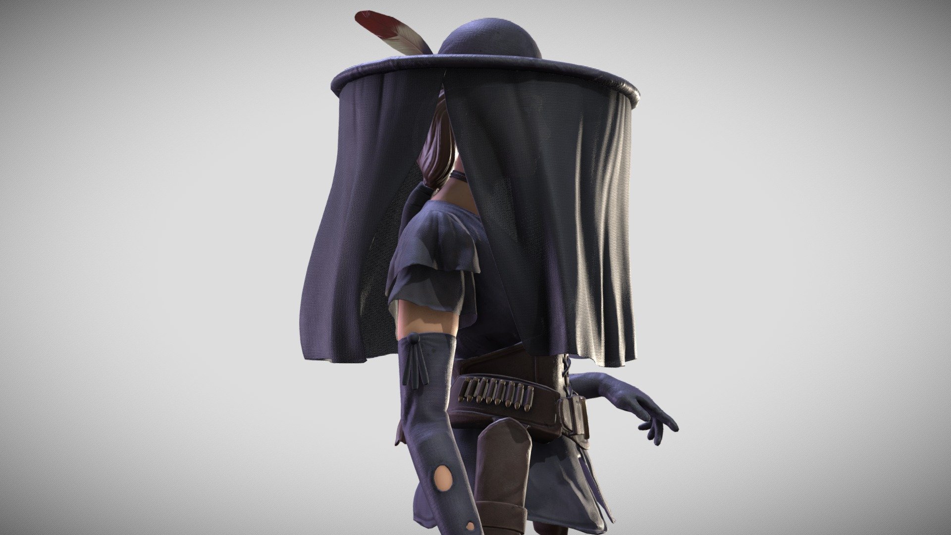 The Duchess of Death - 3D model by JanaBaloghova [9c8c0ef] - Sketchfab