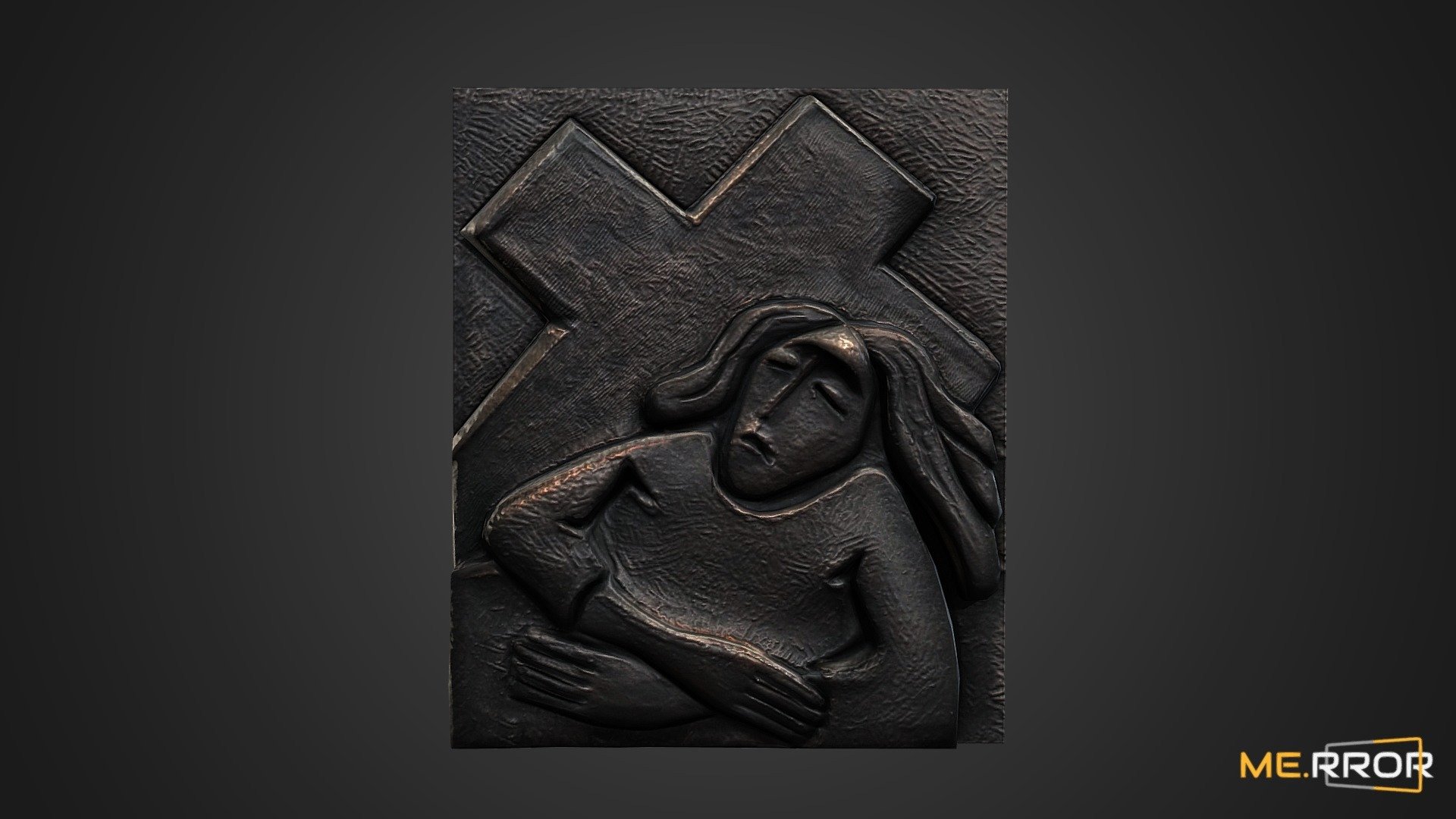 [Game-Ready] Christian art Relief 03 - Buy Royalty Free 3D model by ME ...