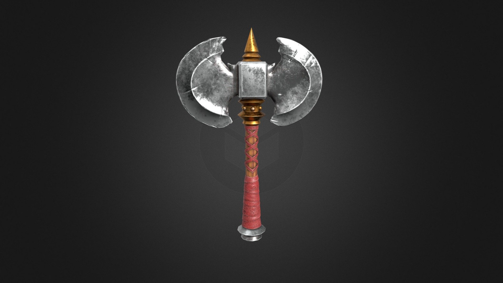 Stylized Battle Axe - 3D model by michaelcabrera (@thatpinkcoconut ...