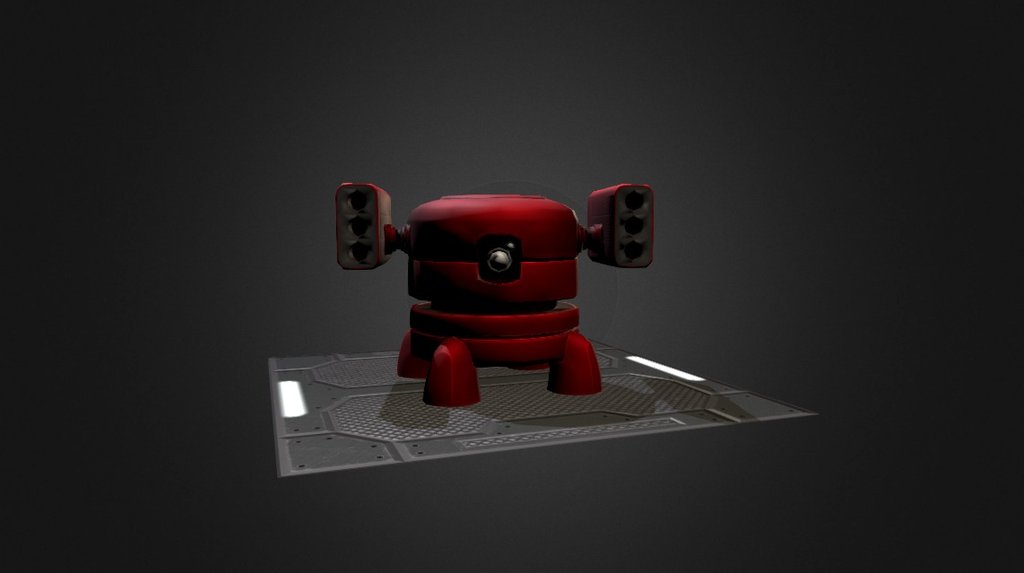 Minibot - 3D model by Ikeru (@azrail) [9c9537f] - Sketchfab
