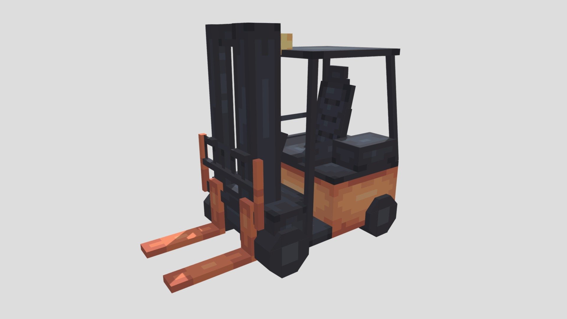 Minecraft Forklift (lowpoly) - Buy Royalty Free 3D model by sicksnipes ...