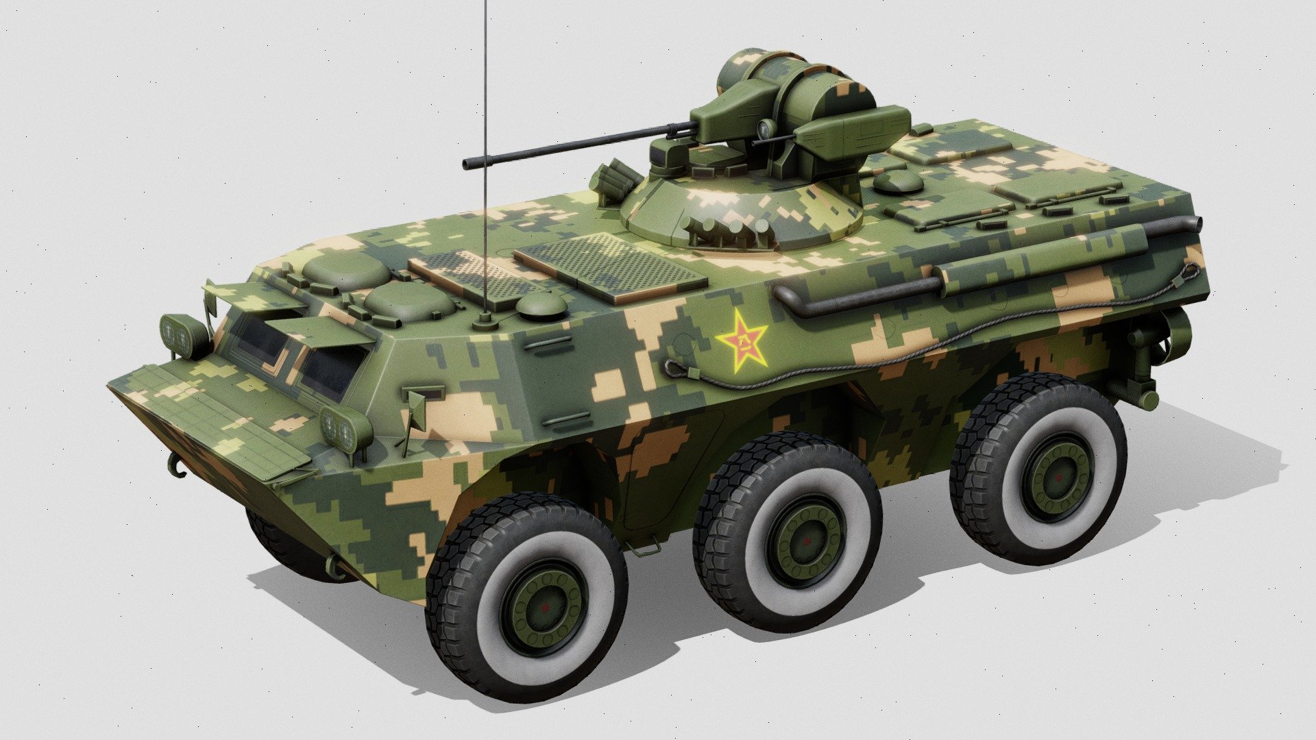 ZSL 92 APC - 3D model by SpatialNeglect (@jeandiz) [9c9590d] - Sketchfab