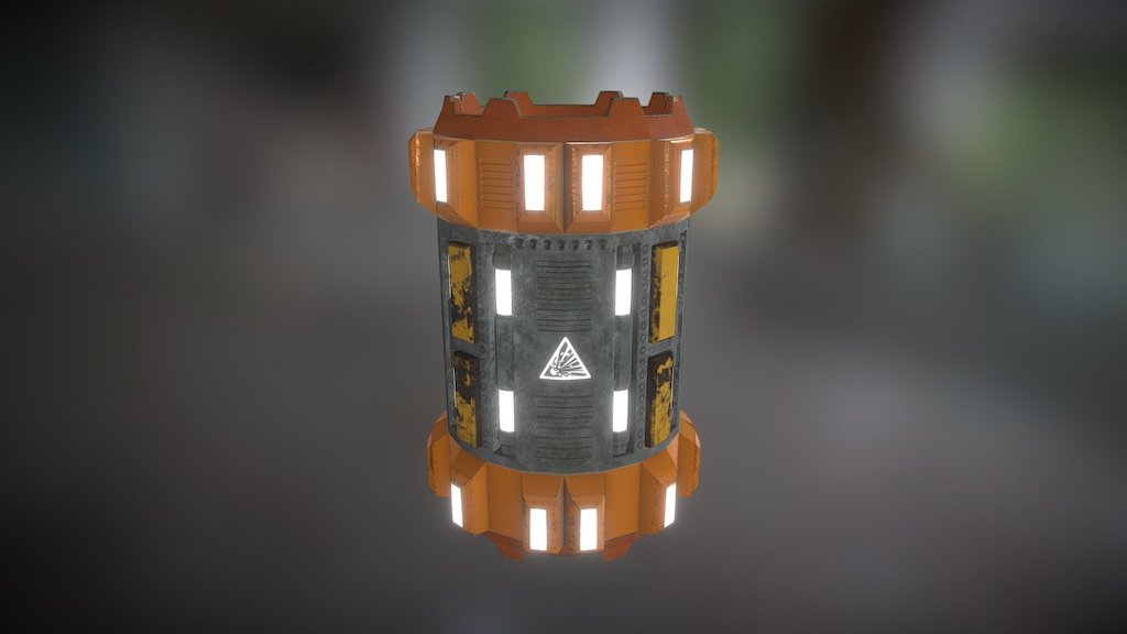 Cygni Energy canister - 3D model by NTK [9c96aa4] - Sketchfab