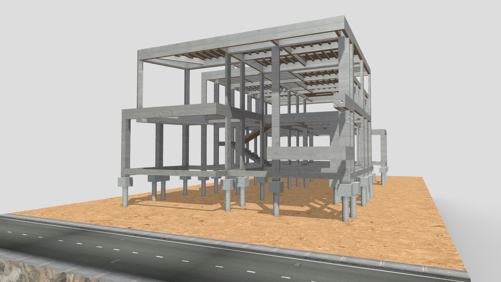 STR R32 - Building - 3D model by engbarcelos [9c9777a] - Sketchfab