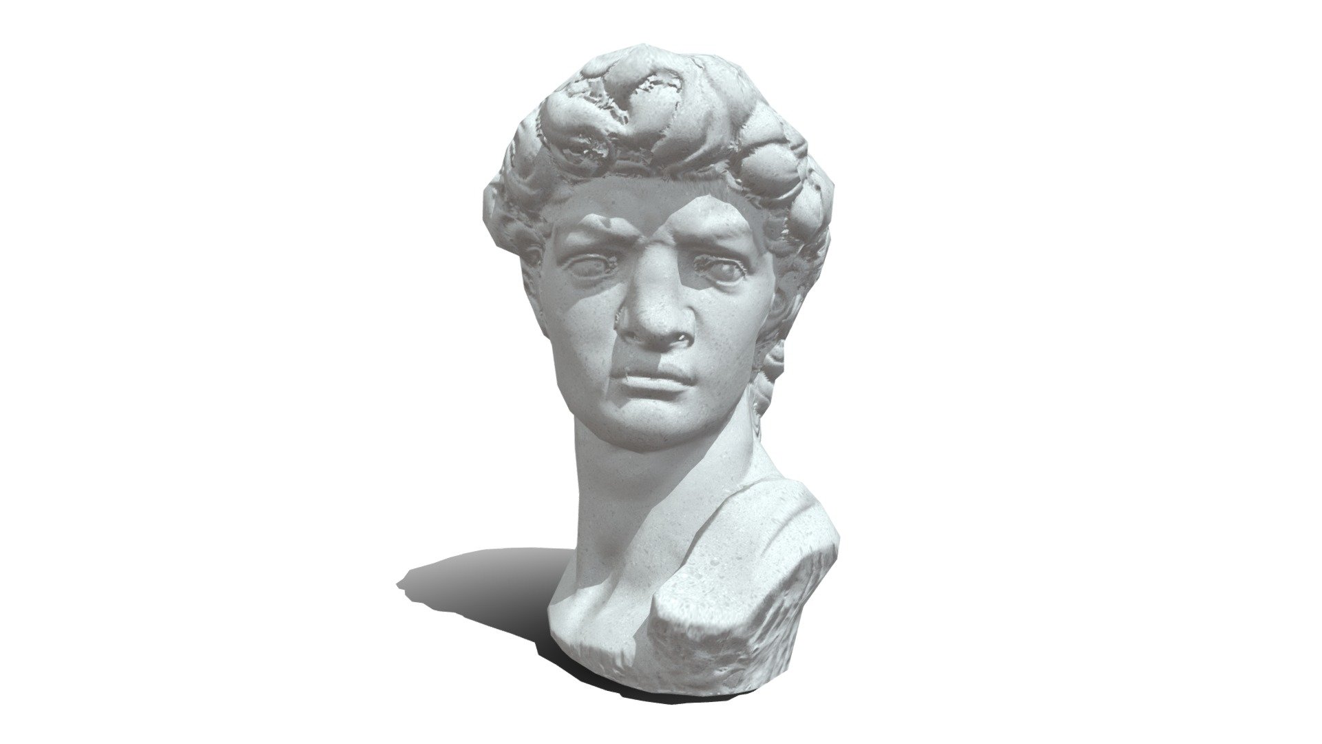 Bust of Michelangelo's David - 3D model by mezmedia [9c9867a] - Sketchfab