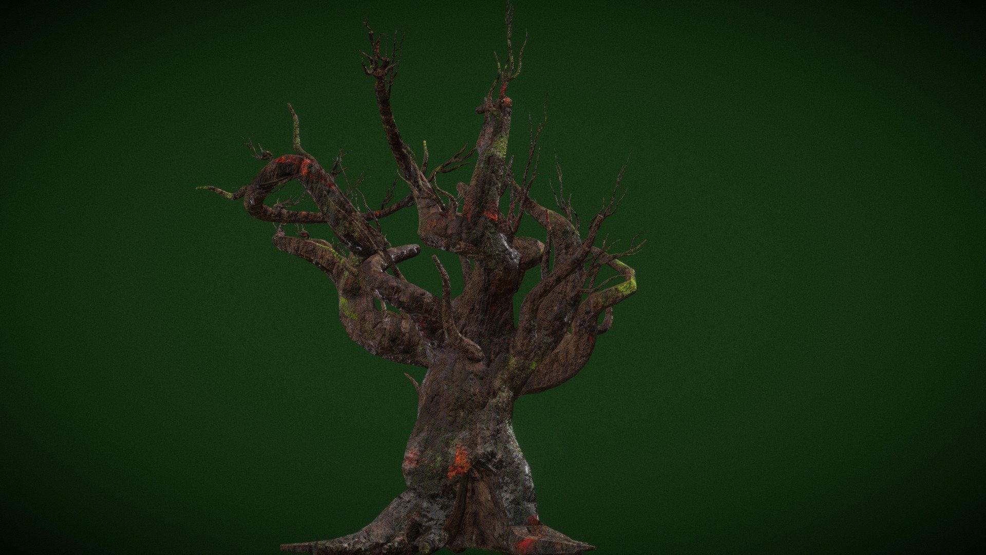 Big dead tree - 3D model by BondePower [9c98a10] - Sketchfab