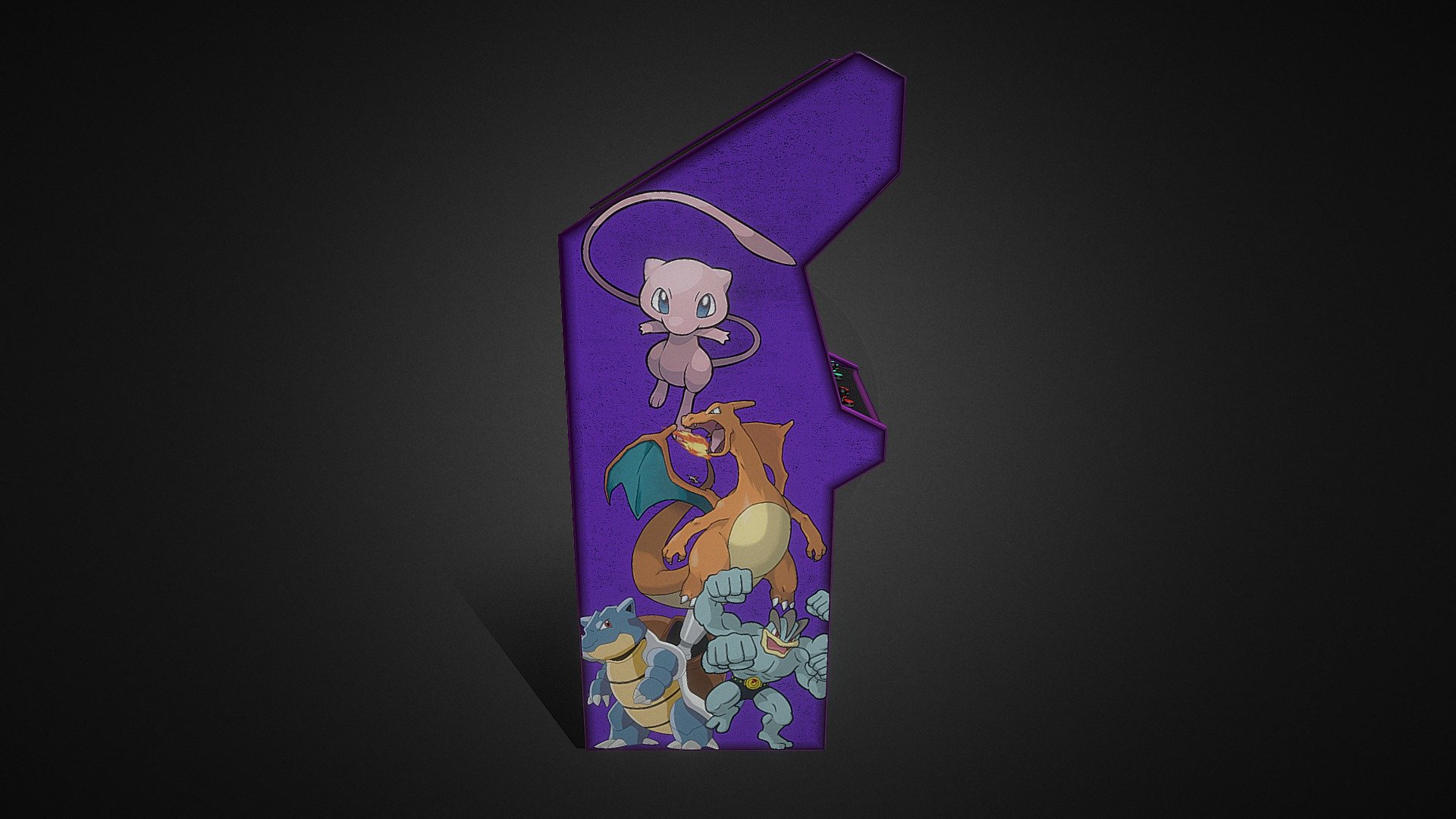 Pokemon Arcade - 3D model by Maxi (@maxicasella) [9c9960c] - Sketchfab