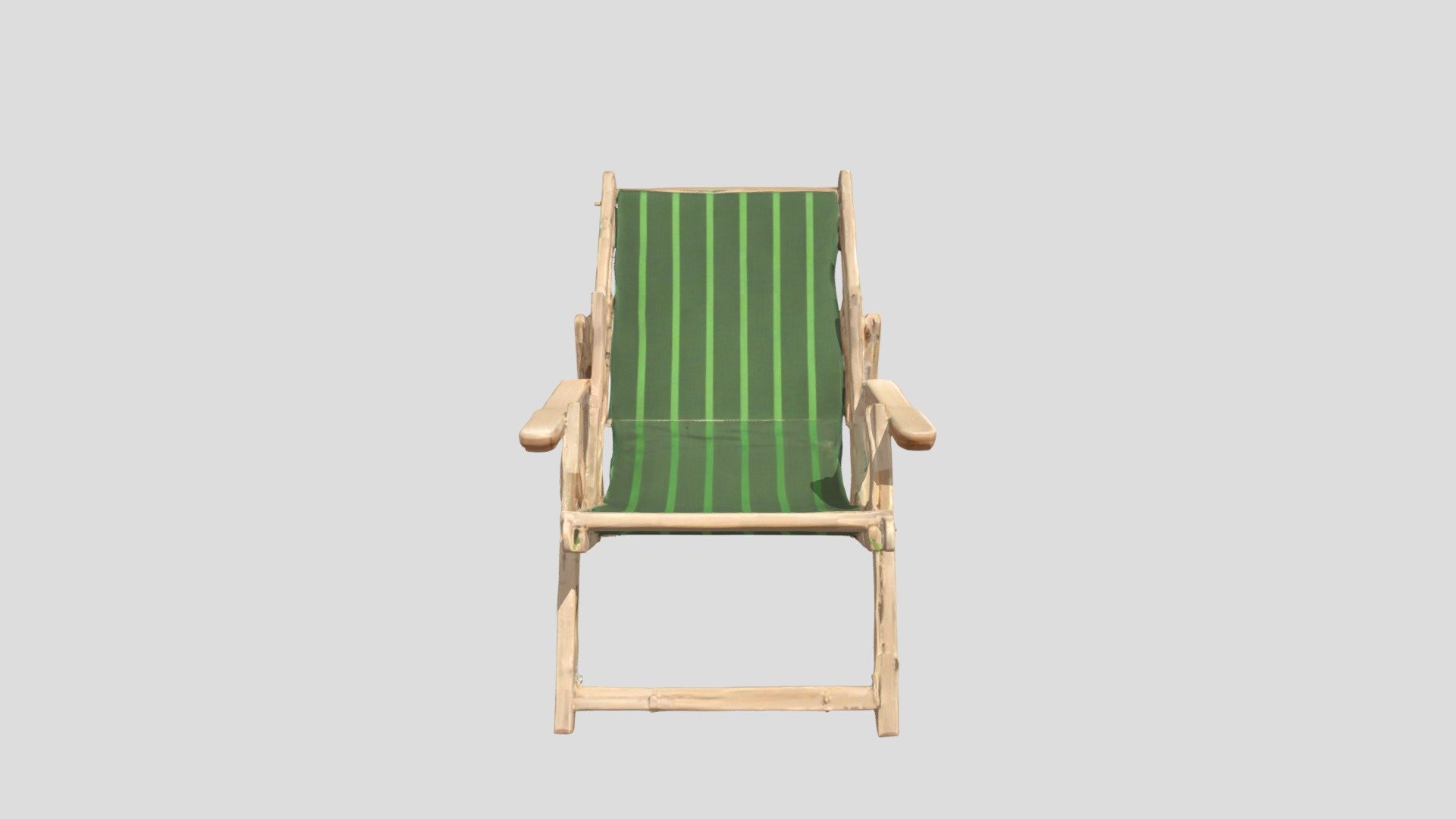 Folded Beach Chair - 3D model by punyawat.saks [9c9aca3] - Sketchfab