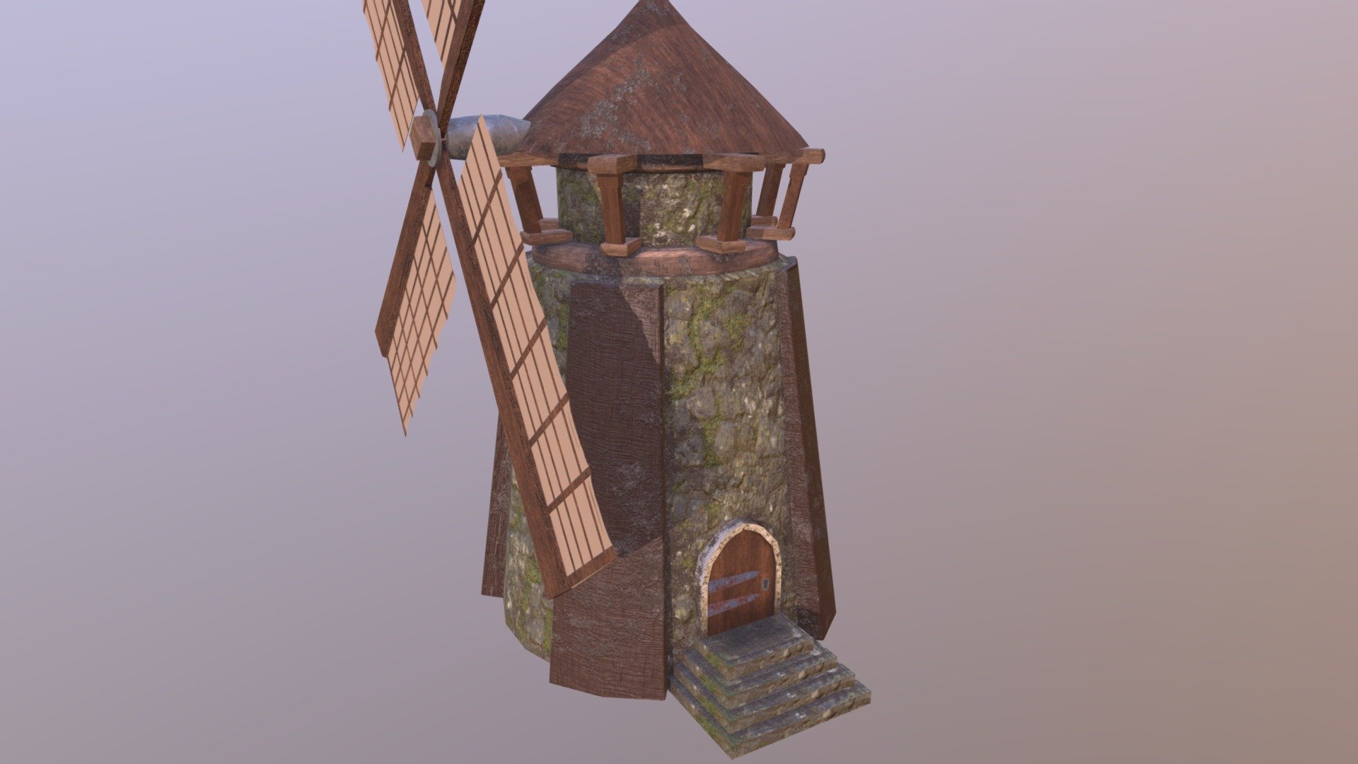 WindMill - Download Free 3D model by Larsisbaas [9c9bba1] - Sketchfab