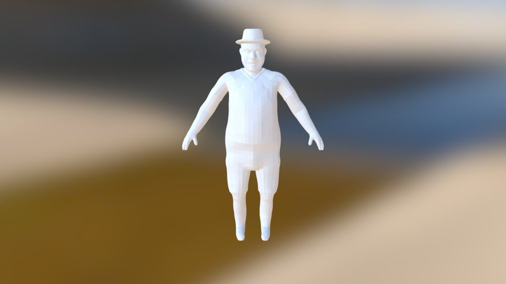 GEORGE FINAL RETOPO - 3D model by victoralvarenga [9c9c1c5] - Sketchfab