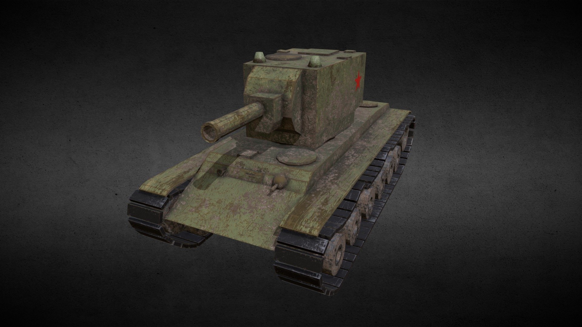 KV-2 - Download Free 3D model by beep3r [9c9cfba] - Sketchfab