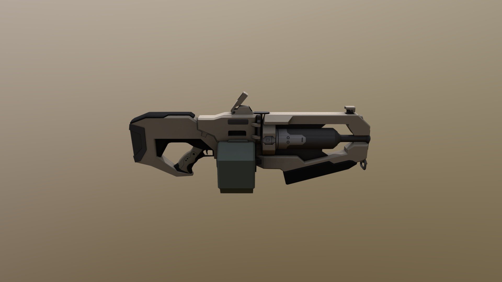 Gun Study - 3D model by geniepk [9c9d67a] - Sketchfab