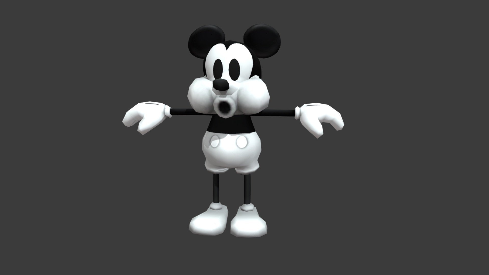 Steamboat Willie - Download Free 3D model by JadeandPals [9c9ea74 ...