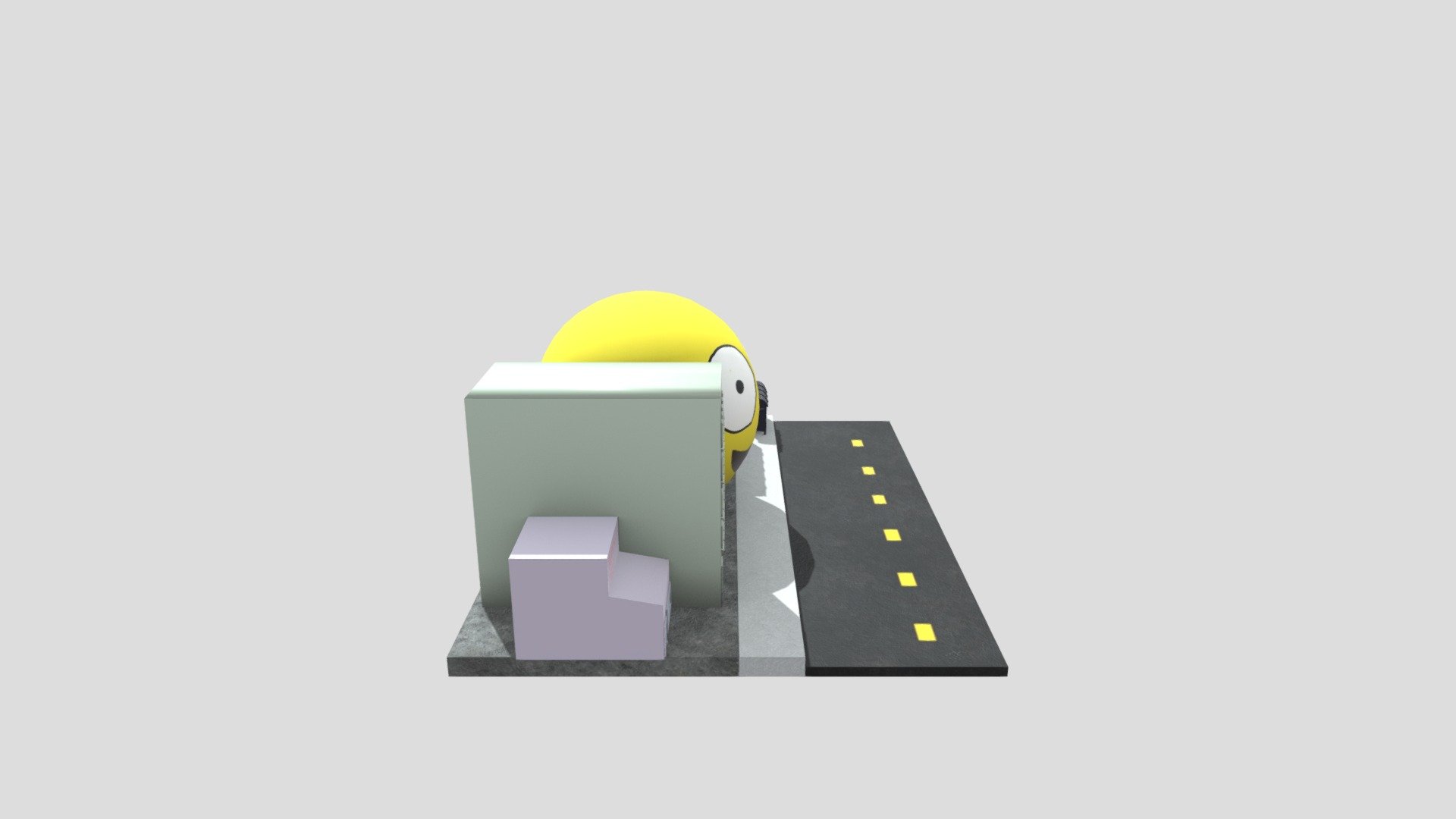 Smiling Friends Street - 3D model by colbycordner [9c9f013] - Sketchfab